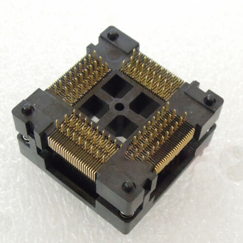 OTQ-100-0.5-09 QFP100-0.5 IC Test Socket Programming Adapter Press Down ...
