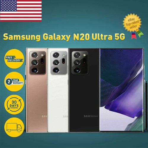 Brand New Samsung Galaxy Note20 Ultra 5G N986U Fully Unlocked 6.9" Fast ...