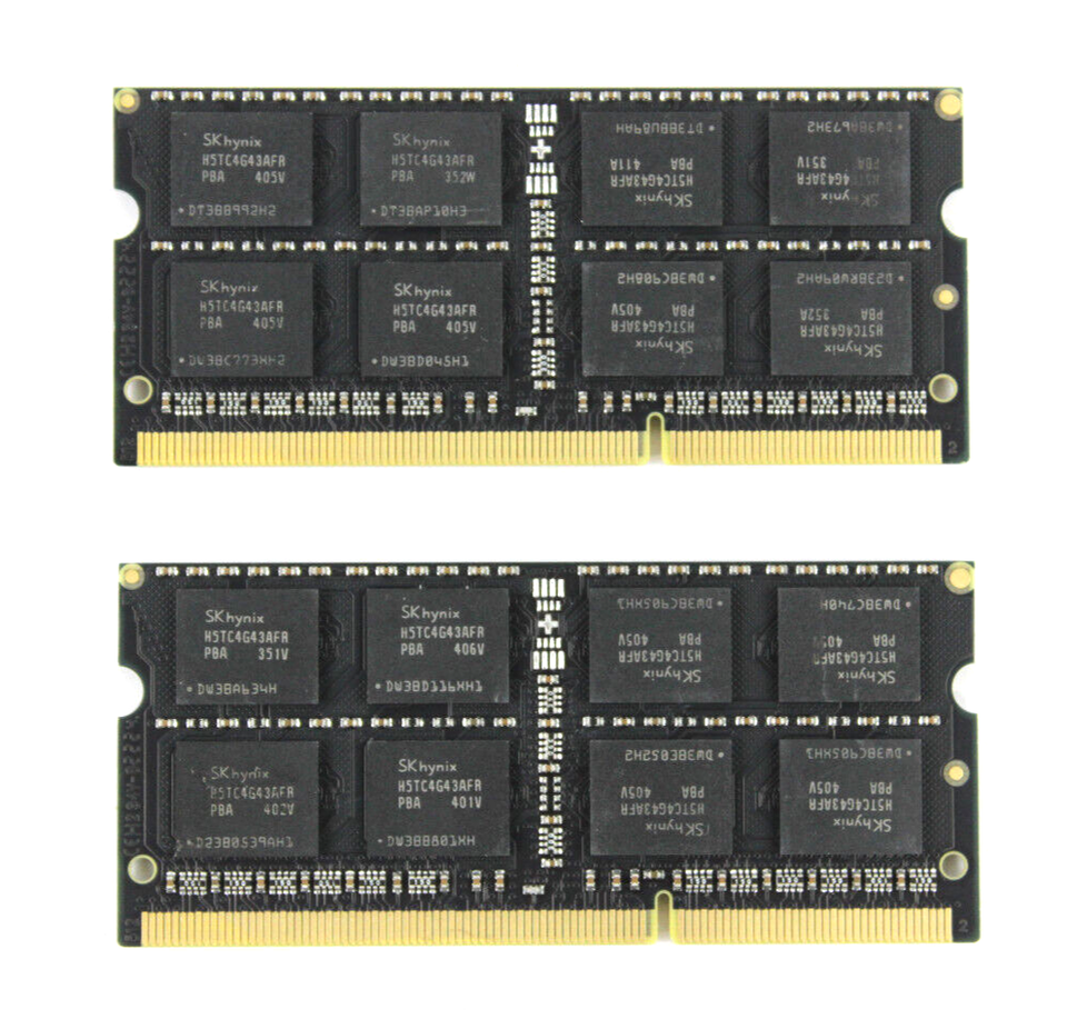NEW DDR3 16GB Laptop Memory Kit (2 x 8GB) DDR3L 1600 PC3L-12800S SODIMM ...