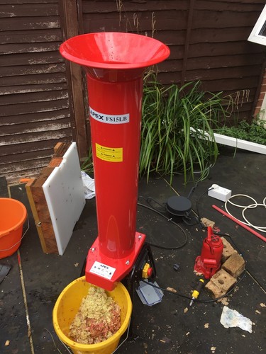 Electric Fruit Apple Crusher 55346 Scratter Shredder Pulper Cider Maker ...