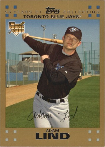2007 Topps Gold #279 Adam Lind /2007 - NM-MT | eBay
