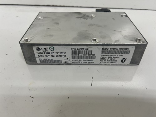 09-13 C6 Corvette Onstar Control Module Bluetooth 22780756 | eBay