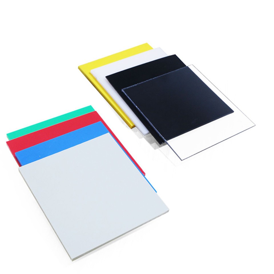 HDPE Sheet – Black & Natural Cut to Size White Plastic Block Panel ...