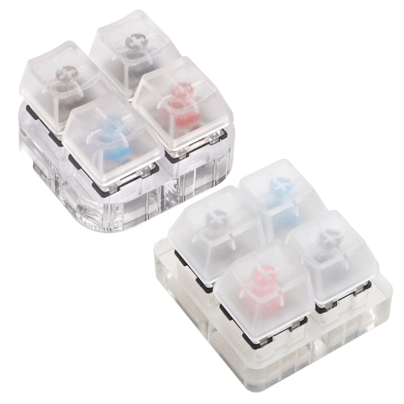 Keyboard Switches Tester Kit 4 Keys Mechanical Switch for Gateron MX ...