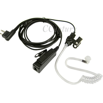 Police Earpiece Headset PTT Mic For Motorola Two Way Radio Walkie ...