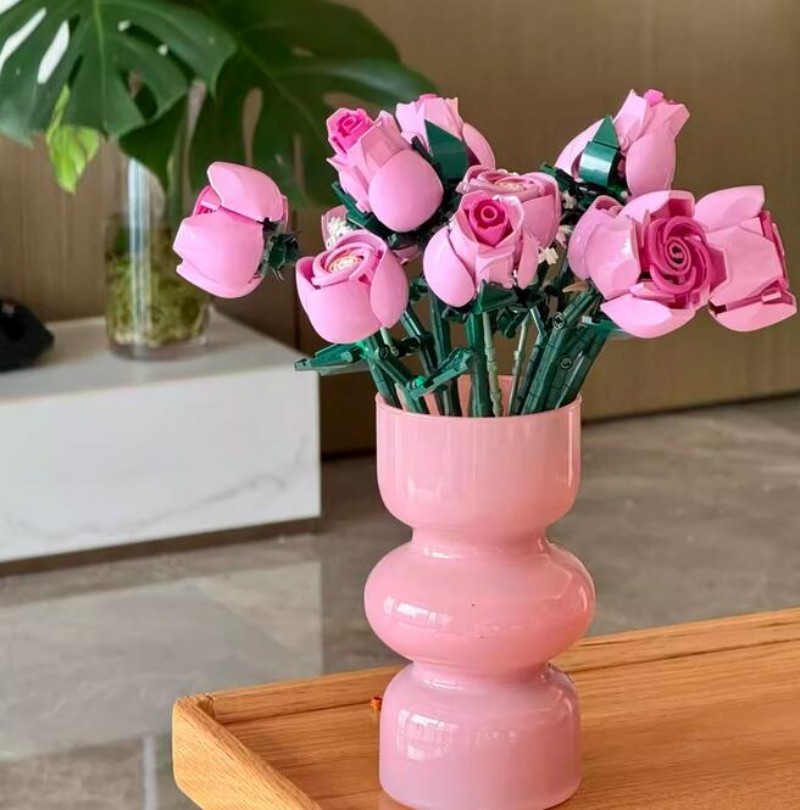 NEW Icons 10374 - Botanicals - Bouquet Of Pink Roses NEW & Packaging ...