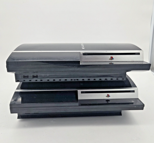 Sony PlayStation 3 CECHL01 & CECHG01 Fat PS3 System Lot Of 2 For Parts ...