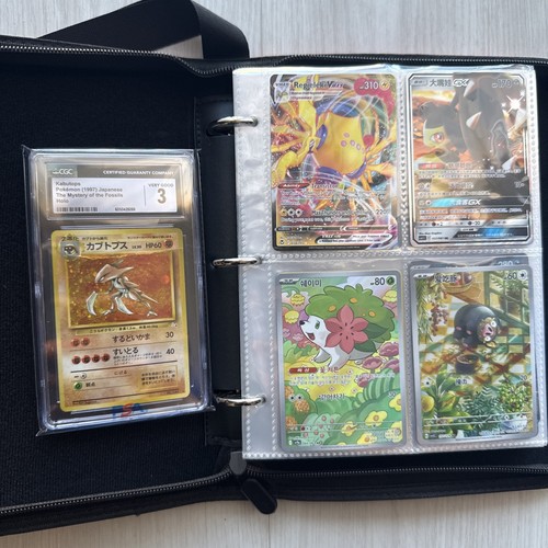 Pokemon Binder Collection Of 100+ Vintage And Modern Cards + Vintage ...