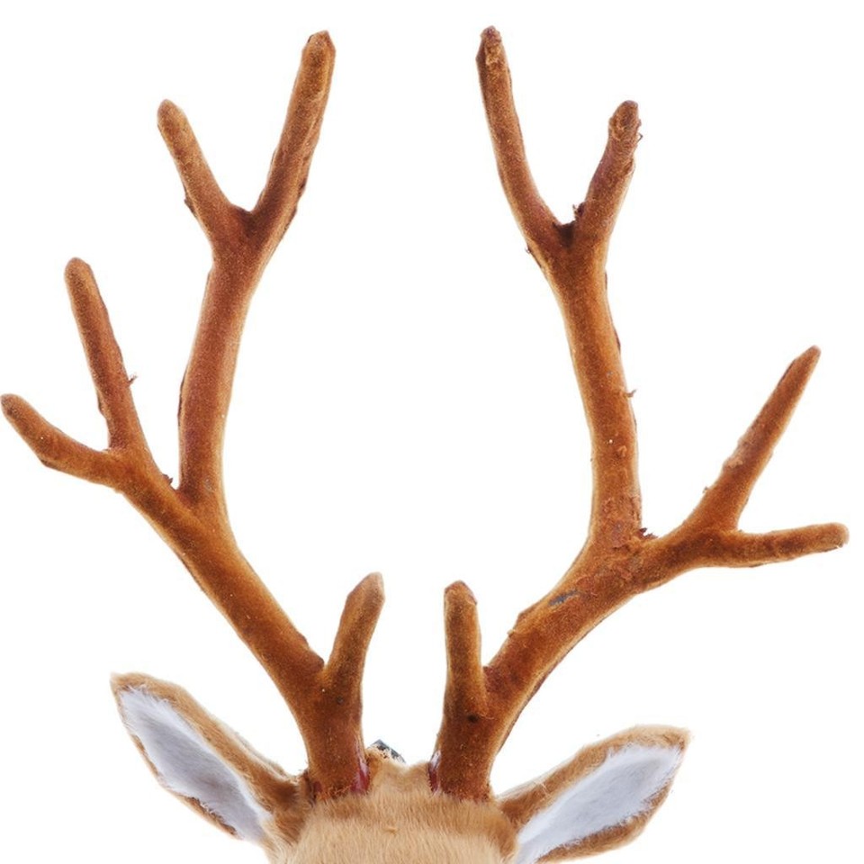 10\\\\\\\" Realistic Deer Head Stuffed Animal Toy for Kids | eBay UK