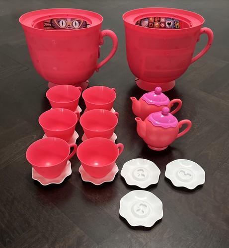 Itty Bitty Prettys girls teapot high tea set pink cups giant kitchen ...