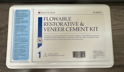 Henry Schein Flowable Restorative & Veneer Cement Kit | eBay