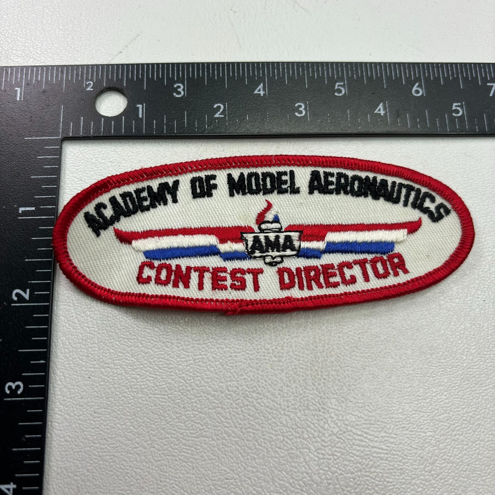 Red Border Academy Model Aeronautics AMA CONTEST DIRECTOR Patch ...