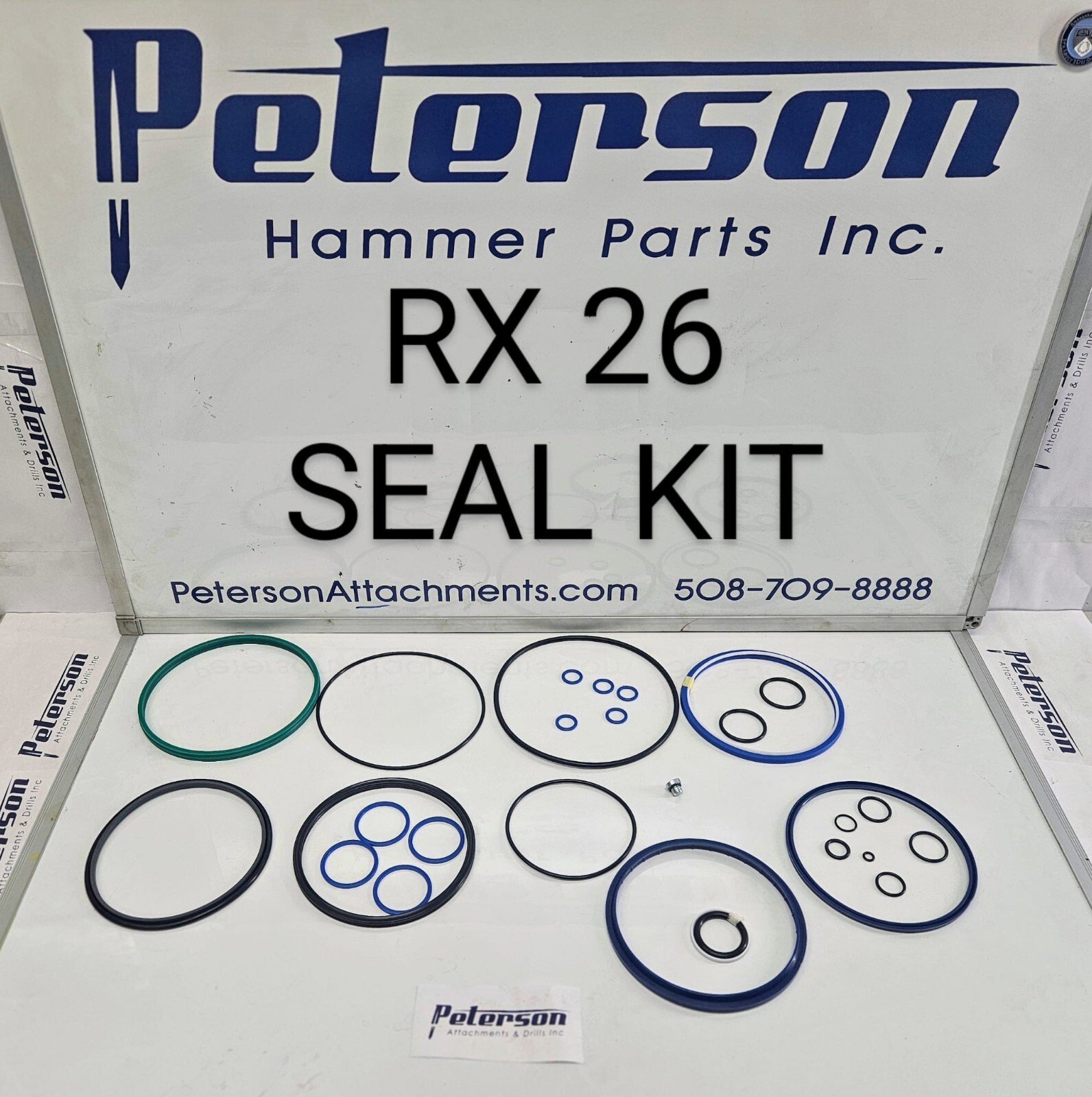 CHICAGO PNEUMATIC RX26 HYDRAULIC BREAKER HAMMER SEAL KIT | eBay