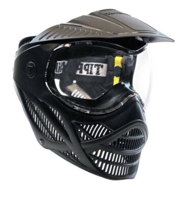 Tippmann Valor Paintball Goggles With Visor And Adjustable Strap- Black ...
