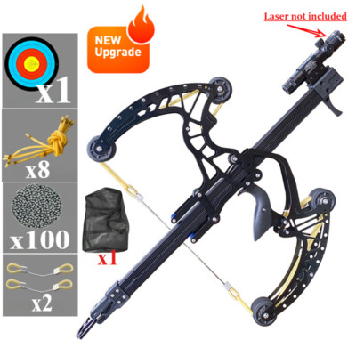 Mini Compound Bow Metal Archery Ball Launcher Rapid Steel Balls ...