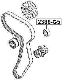 Pulley Idler Timing Belt Fits Audi 03G109244A | eBay Australia
