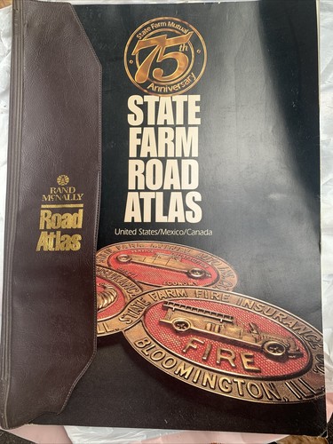 1997 state farm 75th anniversary road atlas b 12 | eBay
