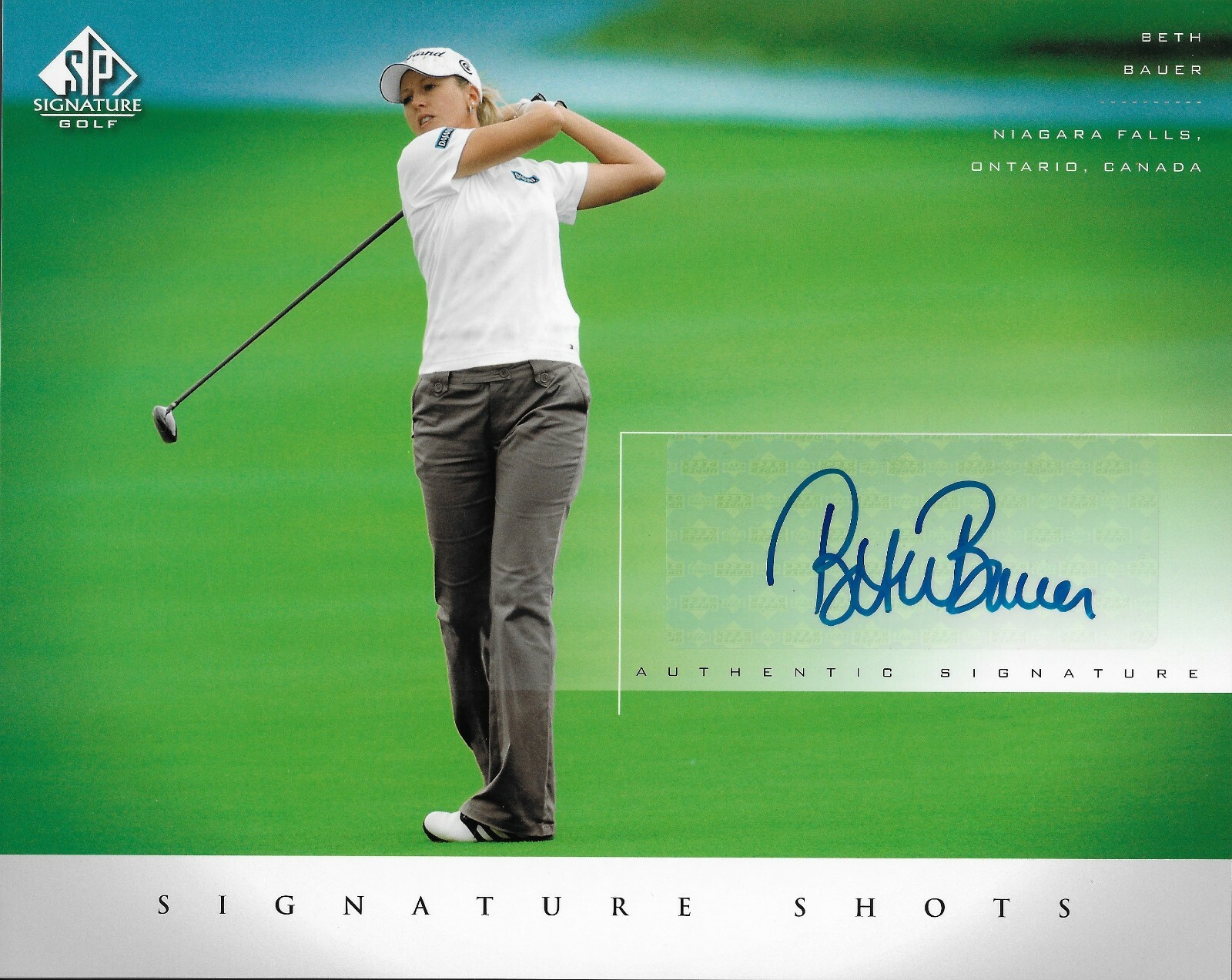 Beth Bauer Signed 8x10 2004 SP Combined Shipping | eBay