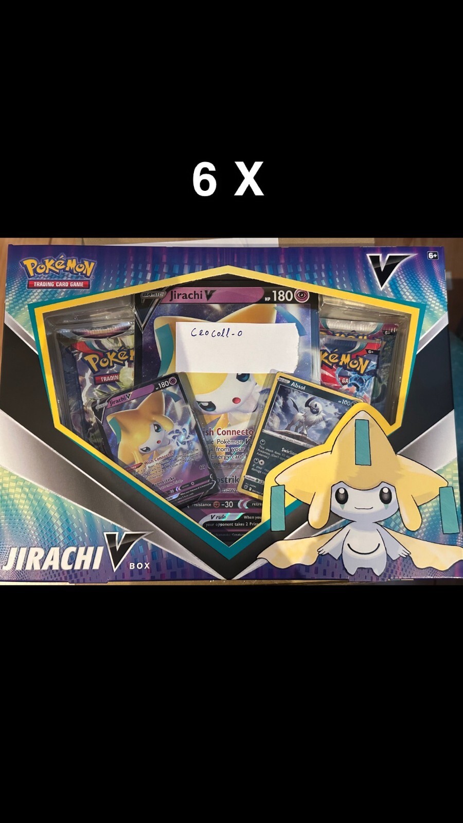 Pokemon Jirachi v box swsh299 CASE OF 6 | eBay
