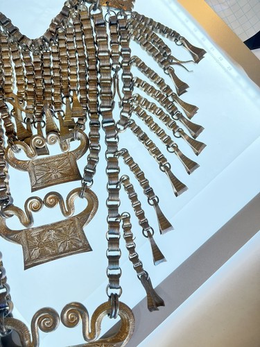 antique Hmong Hill Tribal silver Necklace “Spirit Lock” | eBay