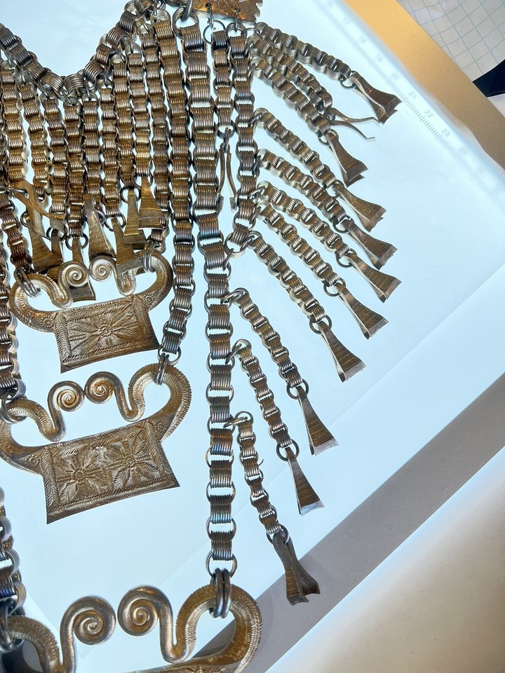 antique Hmong Hill Tribal silver Necklace “Spirit Lock” | eBay