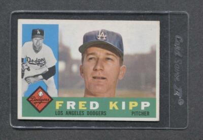 1960 Topps #202 Fred Kipp (Dodgers) Ex (Flat Rate Ship) A1 | eBay