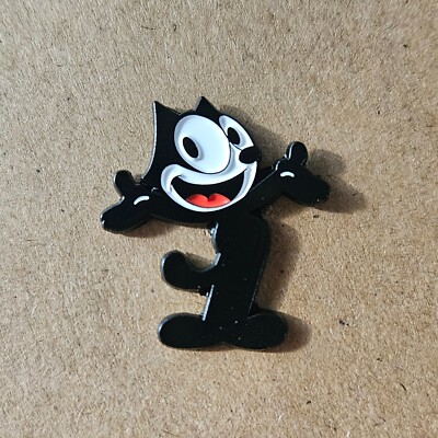 FELIX THE CAT Enamel Pin - Cartoons - Retro - Cat Lovers | eBay