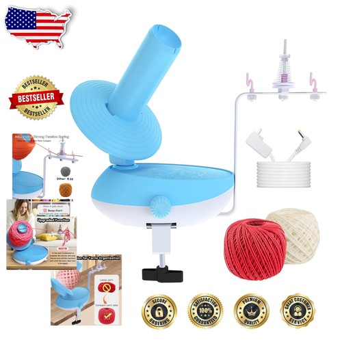 Effortless Electric Yarn Spinner with Adjustable Speed - Perfect for ...