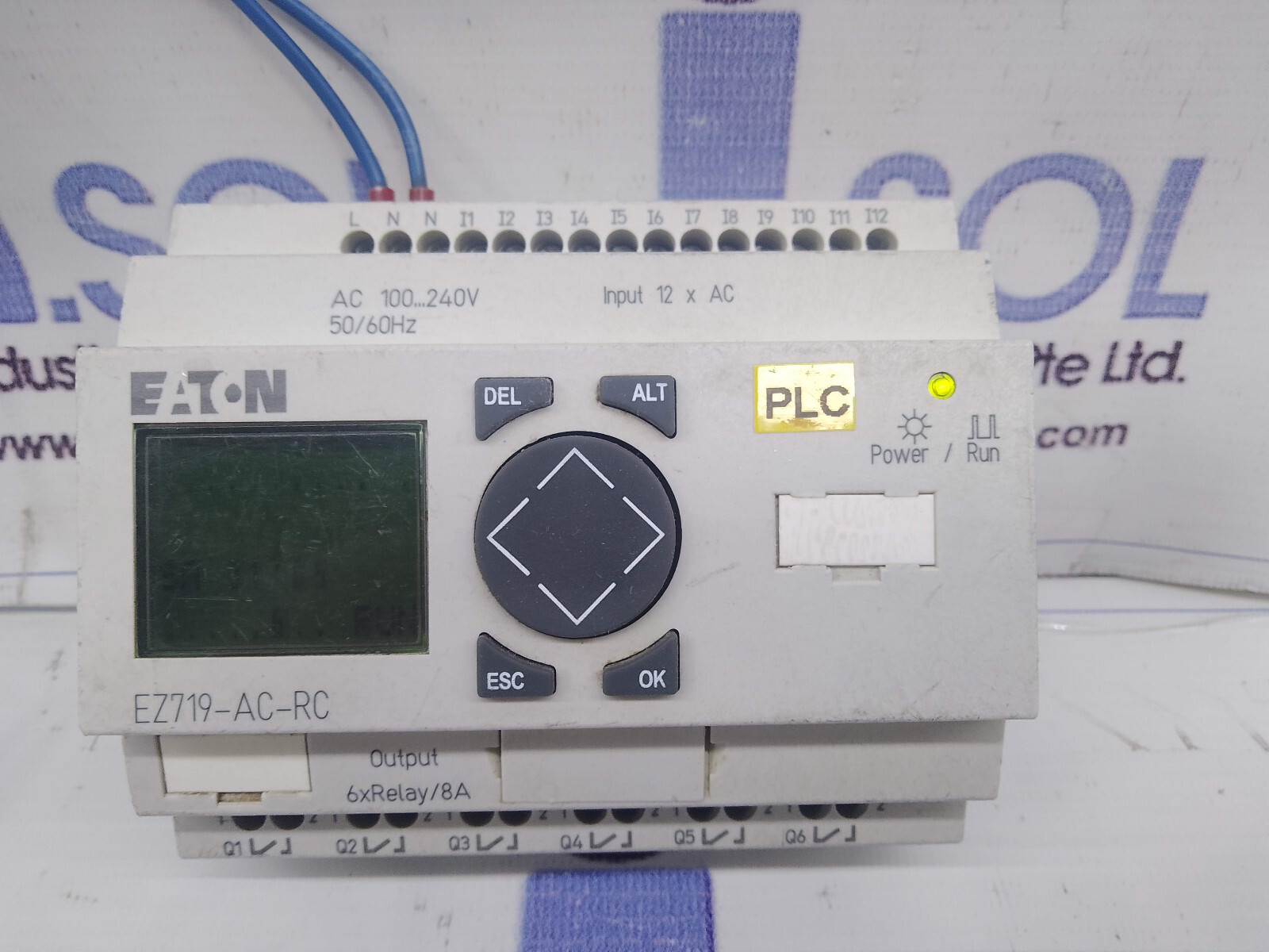 Eaton EZ719-AC-RC Programmable Control Relay 07-302670010748 PLC Eaton ...