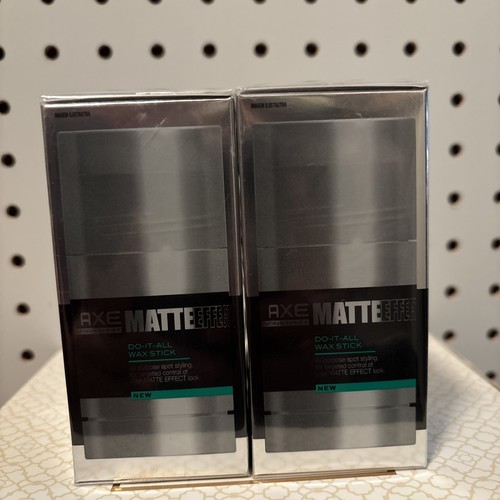 (2) Axe Platinum Series Matte Effect Do It All Wax Stick Discontinued ...
