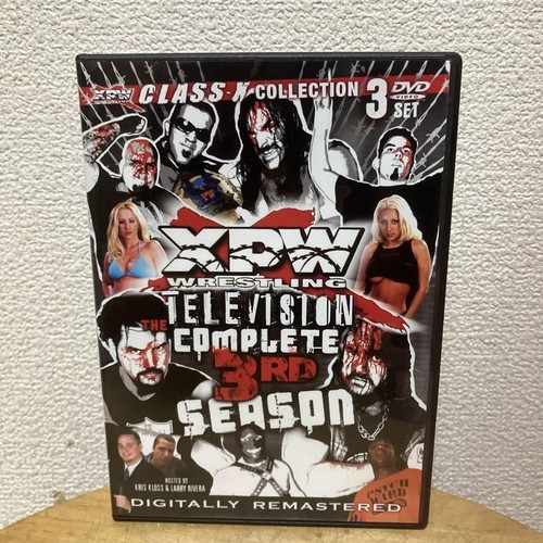 Xpw The Complete 3rd Season Wrestling DVD Three-Disc Set Used SSB | eBay