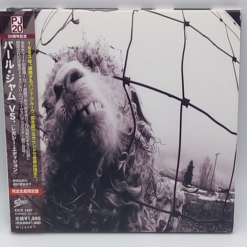 C 0428 Used CD with obi paper jacket limited edition Pearl Jam VS ...
