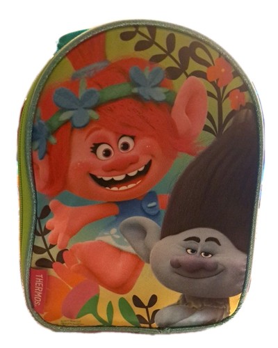 Dreamworks Trolls Little Girl's Lunch Box Bag Pink Multicolor New | eBay
