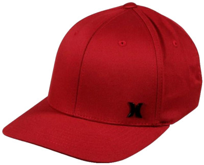 HURLEY RED HURLEY IRON CORP HAT SIZE S/M HIHM0088 605 | eBay