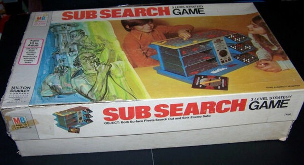 Vintage Sub Search 3 Level Strategy Game 1973 for sale online | eBay