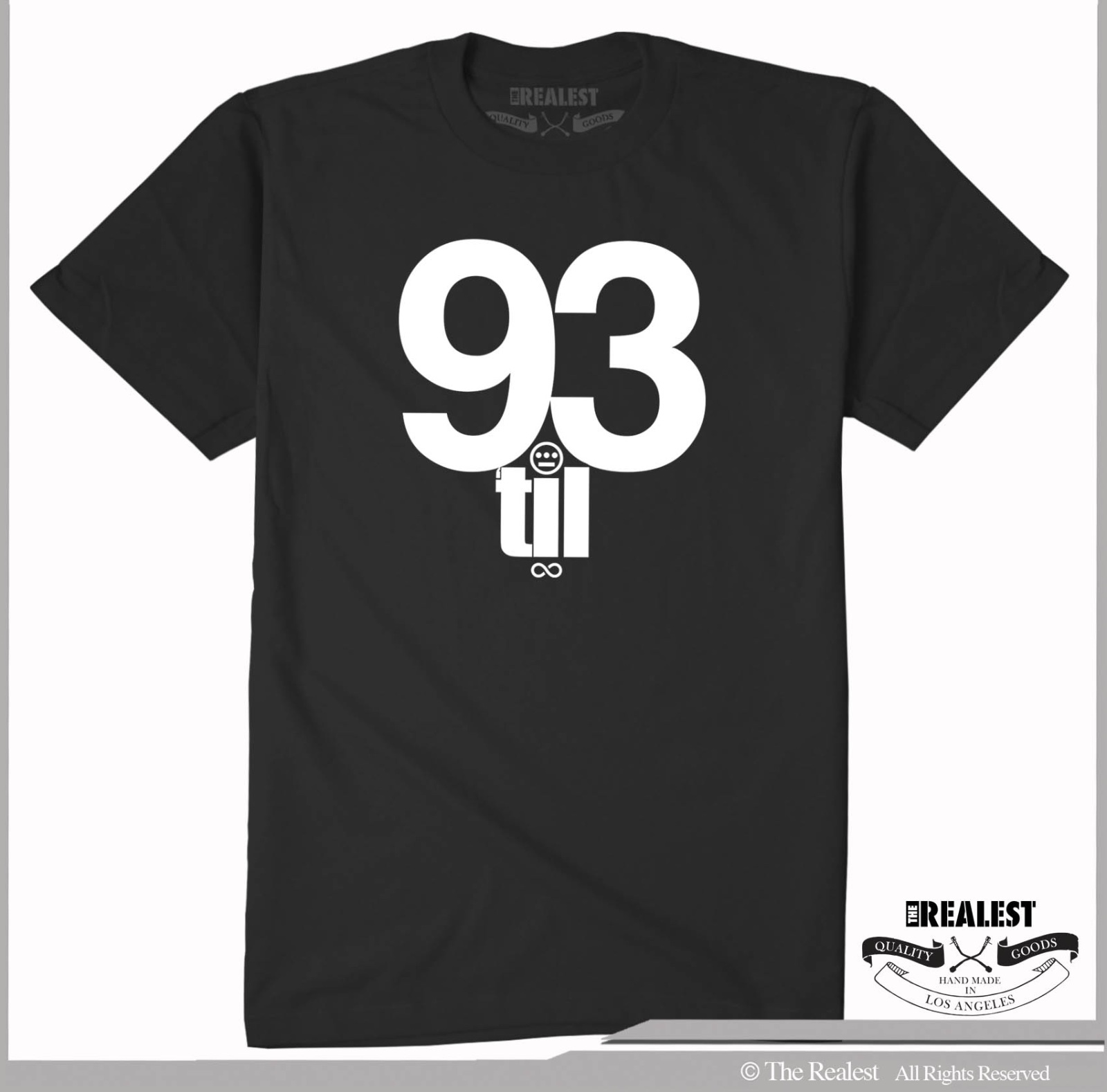 93 Till Infinity T Shirt Classic GOLDEN AGE Hip Hop DJ Vinyl Records ...