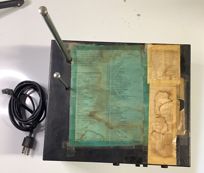 Vintage Regency Monitoradio Scanner 10 Channel - Has Codes On Top From ...