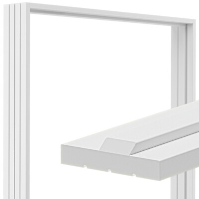 Interior Primed Paint Grade Door Jamb Frame Kit | eBay