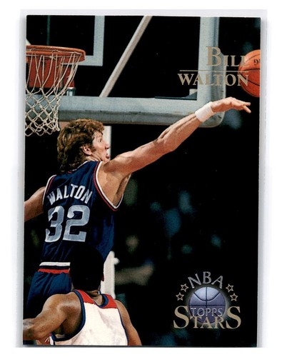 1996-97 Topps NBA Stars #47 Bill Walton Members Only - San Diego ...