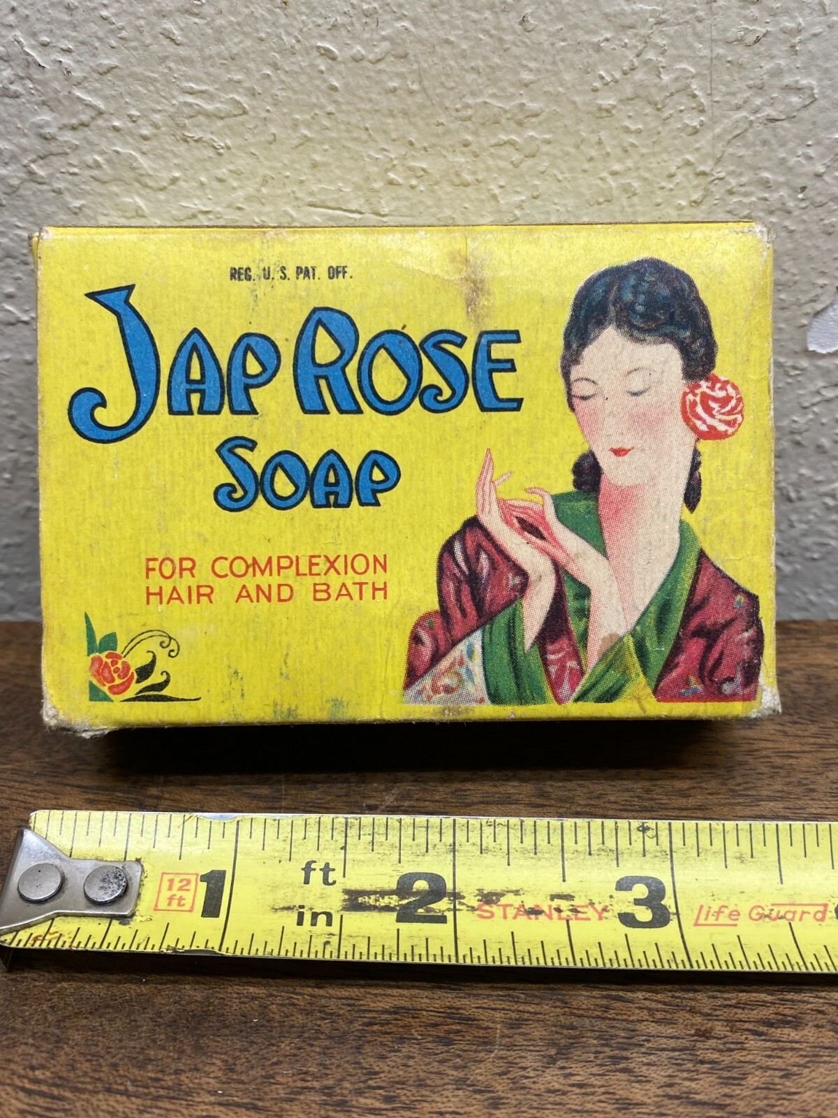 Vintage 1920's?? JAP ROSE Soap NIB - by Kirk Products ~ Proctor ...