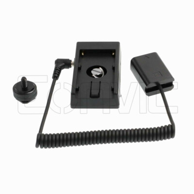 a7 Series Camera NP-F970 Mount Plate NP-FW50 Dummy Battery Coiled Cable ...