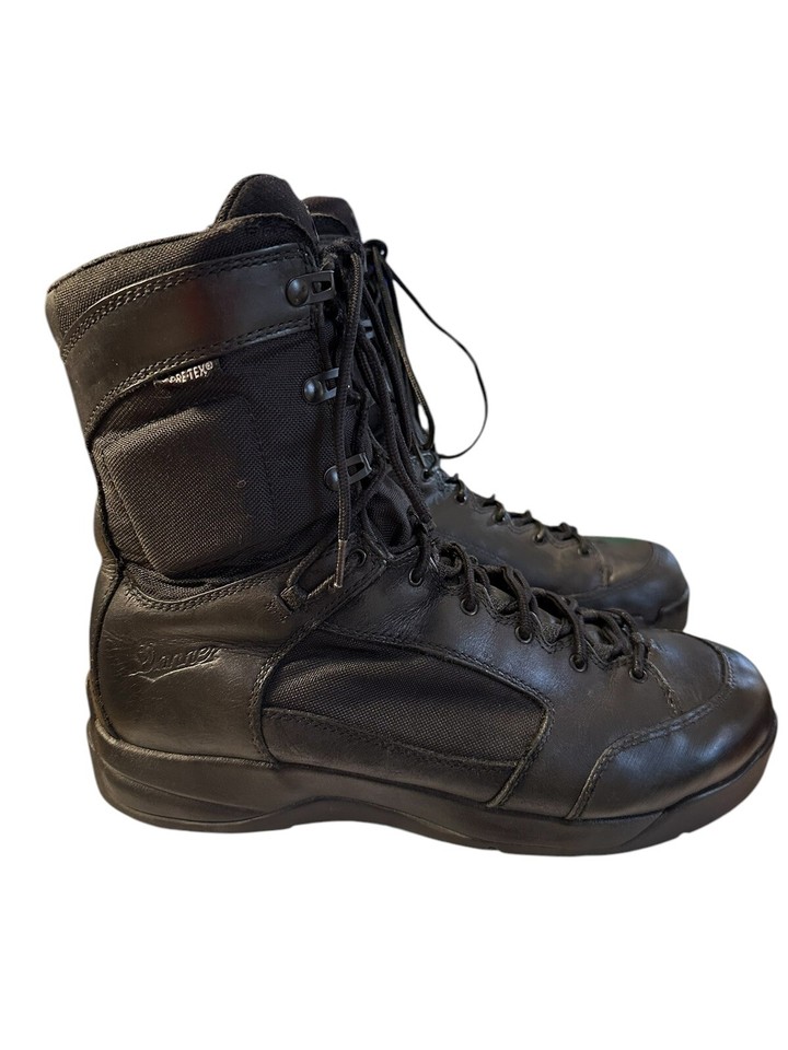 Danner Acadia Black Leather 15404 GORE-TEX US 13 DFA8” GTX Black Lace ...