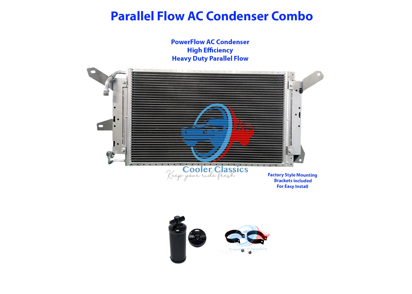 77 78 79 80 81 Pontiac Firebird Trans Am Chevy AC Condenser OEM DRIER ...