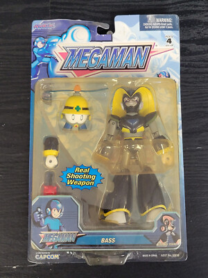 Megaman Remote Mine Bass 6" Jazwares Inc Figure Brand New Factory ...