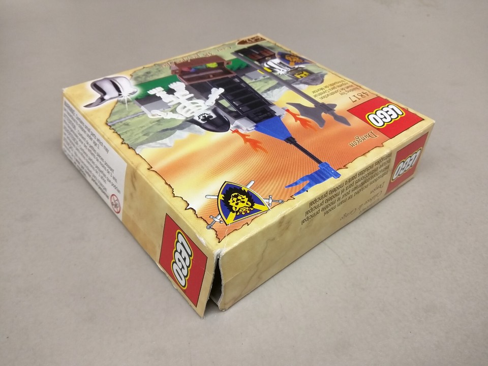 LEGO Knights Kingdom 4817 Dungeon MINT! RARE! Castle Skeleton Chrome ...