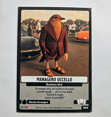 Skifidol Italian Brainrot Manager Bird 95 | eBay