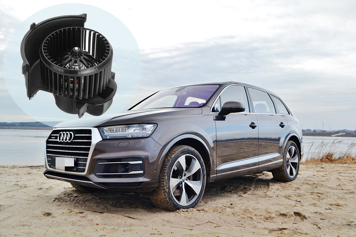 Fit Audi Q7 VW Touareg Porsche 2003-10 7L0820021N RHD Front Heater ...