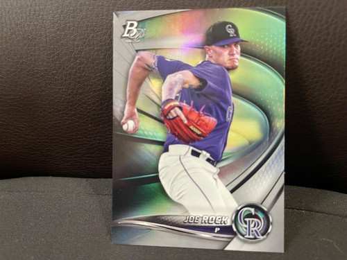 2022 Bowman Platinum Top Prospects #TOP63 Joe Rock Rockies | eBay