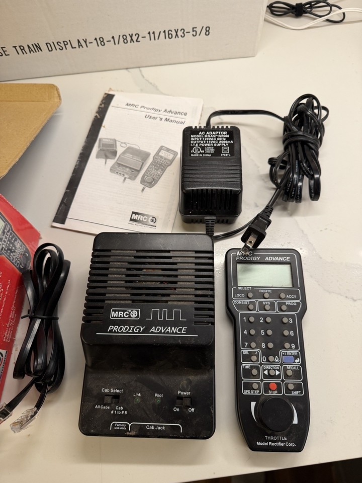 MRC Prodigy Advance DCC Digital Command Control System Never Used In ...