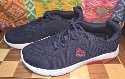 RBX Live Life Active Unisex Lightweight Knit Lace-Up Running Shoes Kids ...